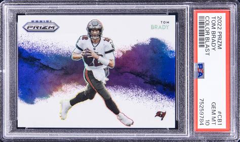 Tom Brady 2022 Prizm Cb 1 Color Blast Ssp Price Guide Sports Card