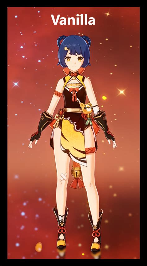 Xiangling 3 Thiccer 4k 8 Variants Extra Mod For Genshin Impact