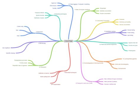 A Level Pags Coggle Diagram