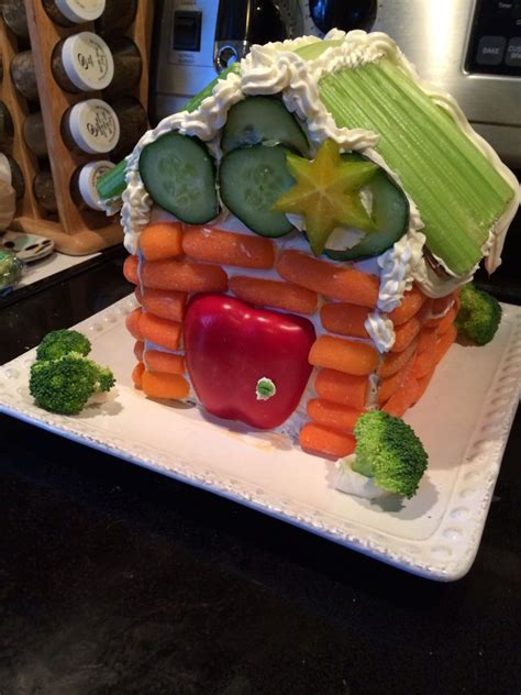 How Not To Make A Veggie Gingerbread House Pee Wees Blog