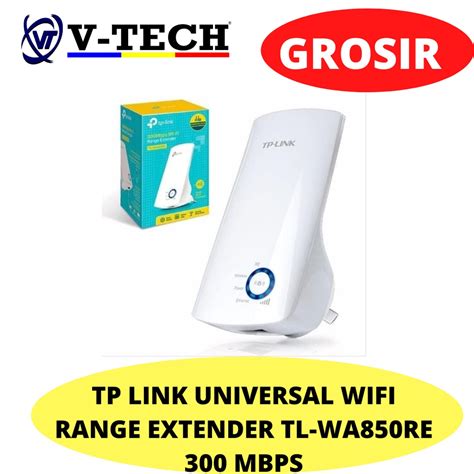 Jual Tp Link Universal Wifi Range Extender Tl Wa Re Mbps Shopee Indonesia