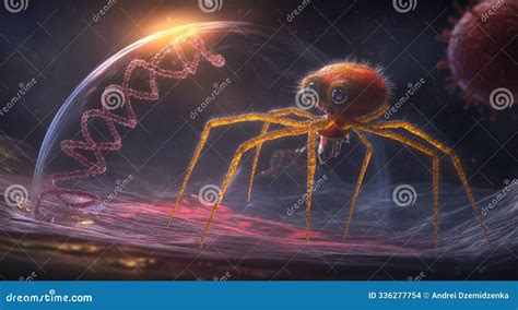 Infection Replication Process Of A Bacterium By A Bacteriophage Virus Microbiology