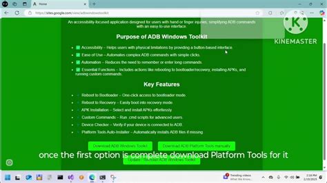 How To Use Adb Windows Toolkit Youtube