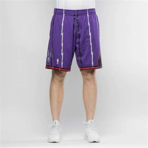 Mitchell And Ness Shorts Toronto Raptors Purple Swingman Shorts
