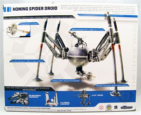 Star Wars The Clone Wars Hasbro Homing Spider Droid