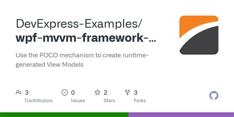 Releases DevExpress Examples Wpf Mvvm Framework Use The Poco