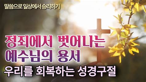 예수님의 용서를 깨닫는 성경10구절개역개정 새번역 조이의서재 Youtube