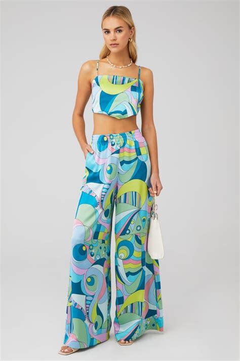 Show Me Your Mumu Irwin Pants In Go Go Luxe Satin Fashionpass