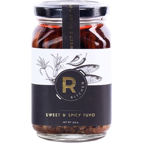 R Kitchen Sweet And Spicy Tuyo Gourmet Pasteurized Bottled Deboned