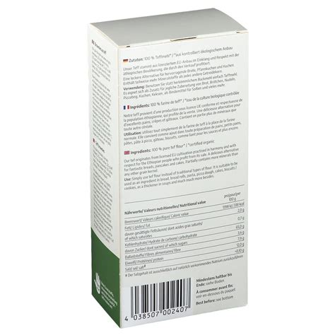 Govinda Bio Teff Mehl 450 G Shop Apotheke