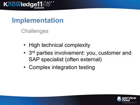 SAP INTEGRATIONS WITH SERVICENOW PPTX