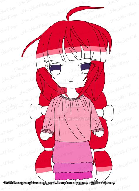 My Ocs Chibi Cherry Basic Colour By Kiboumanga On Deviantart