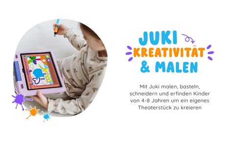 Edurino Starterset Juki Kreativität Malen ab Jahren inkl Eingabestift Innovatives