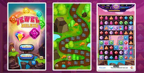 jewel deluxe unity project with admob gameosophy