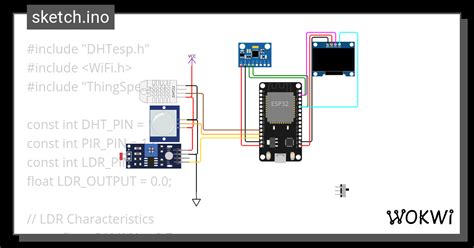 Smart Home Mit Ino Wokwi ESP32 STM32 Arduino Simulator