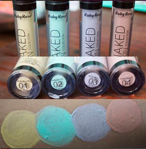Corretivo Colorido Naked Colors Collection Ruby Rose 4 Unid R 45 90