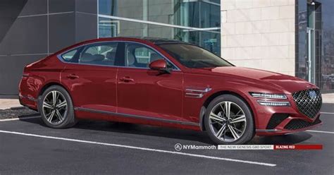 Gv80 쿠페 디테일 적용 제네시스 12월 기대작 신형 G80 스포츠 예상도 등장