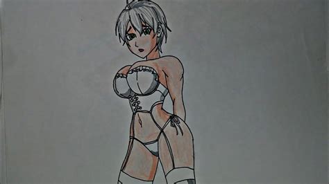 Como dibujar chica animé sexy YouTube