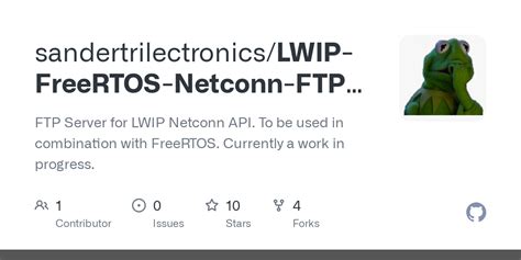 github sandertrilectronics lwip freertos netconn ftp server ftp