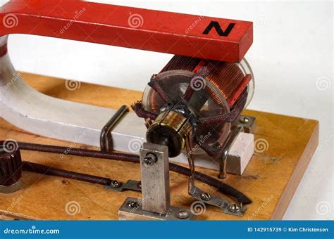 Demonstration Model Of Electric Dc Stock Image Image Of Demonstration Rotor 142915739