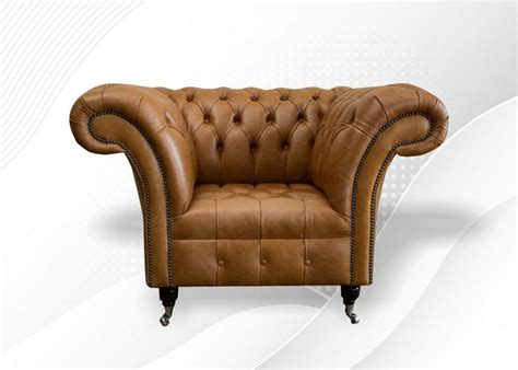 Jvmoebel Chesterfield Sessel Chesterfield Sessel 1 Sitzer Design