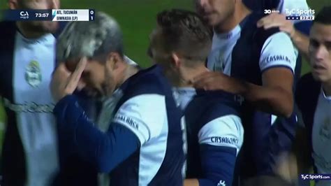 Atlético Tucumán Vs Gimnasia Lp El Gol Pablo De Blasis De Penal 0 1