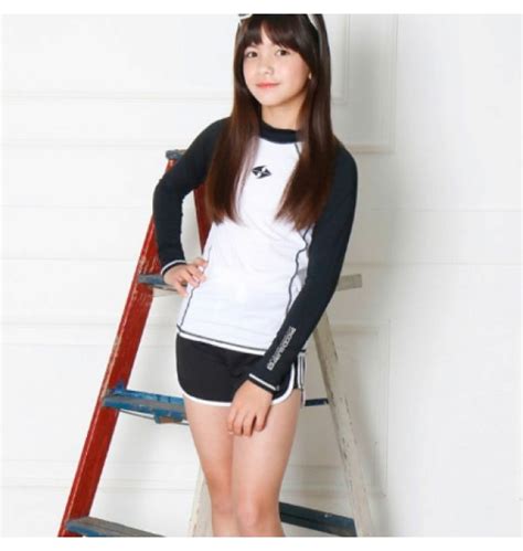 초등여아 수영복 실내 여아수영복 어린이 래쉬가드 키즈 티몬