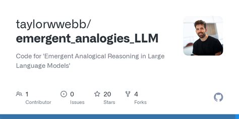 Github Taylorwwebbemergentanalogiesllm Code For Emergent Analogical Reasoning In Large