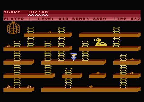 Chuckie Egg Atari 800 31 The King Of Grabs