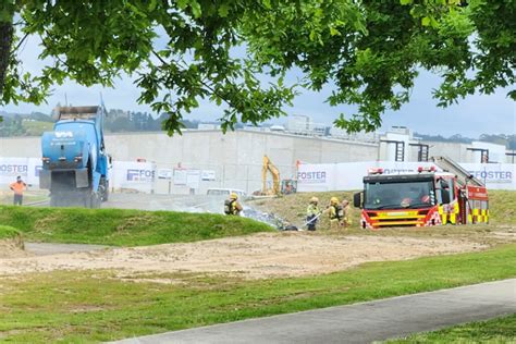 Sunlive Rubbish Truck Fire In Tauriko The Bays News First