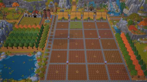 Optimized Farm Layout Rcoralisland