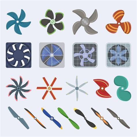 환풍기 종류 벡터 Freepik에서 무료 고품질 벡터를 다운로드하세요 Freepik
