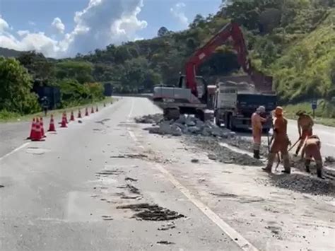 Br 277 Dnit Termina Desvio E Prf Libera Tráfego Sentido Litoral Há