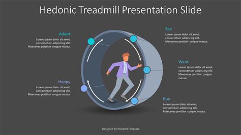 Hedonic Treadmill Diagram For Powerpoint Slidemodel P