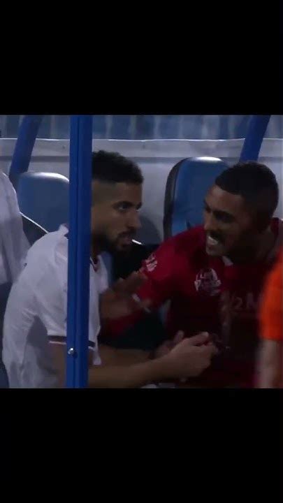 انفعال هتان باهبري لاعب نادي الشباب السعودي بعد قرار فيسنتي مورينو