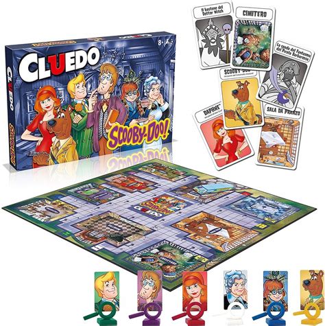 Zwycięskie Ruchy Scooby Doo Cluedo Gra Planszowa 12296412028