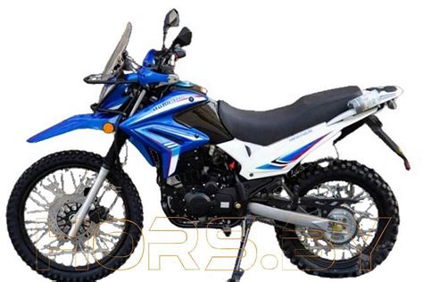 Мотоцикл Motoland XR250 ENDURO (165FMM, синий) купить по низкой цене