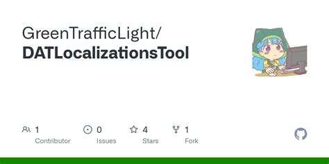 GitHub GreenTrafficLight DATLocalizationsTool