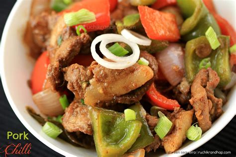 Pork Chilli Ruchik Randhap
