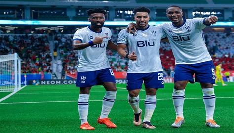 أهداف مباراة الهلال والوحدة في الدوري السعودي للمحترفين والملخص الأسبوع