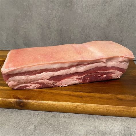 Pork Belly Skin On Whole 1kg11kg Oceanwaves Sg