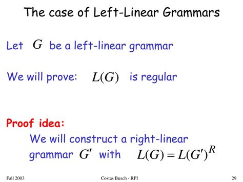 ppt linear grammars powerpoint presentation free download id 672479