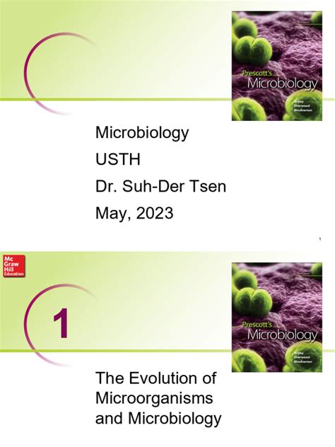 Ch01 Lecture Pdf Microorganism Microbiology