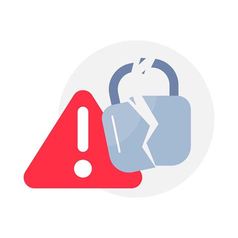 Warning Pop Up Password Too Weak Concept Illustration Flat Design