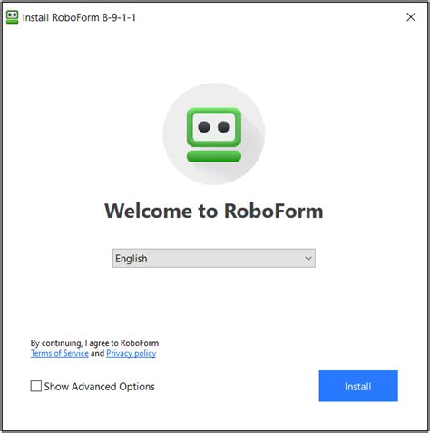 RoboForm Windows Installation And Setup RoboForm