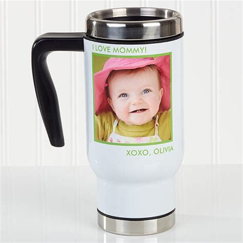 Personalized Photo Commuter Travel Mug Picture Perfect