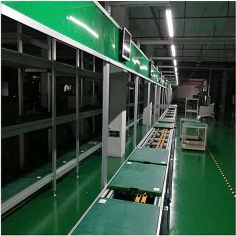Pm Technologies Mobile Assembly Line Conveyor Material Handling