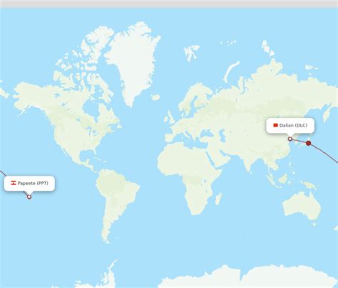 Flights From Dalian To Papeete Dlc To Ppt Airlines And Best Routes