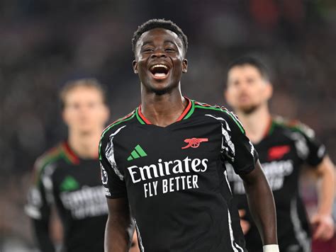 Bukayo Sakas Bizarre Nickname Revealed As Arsenal Squad Joke Explained