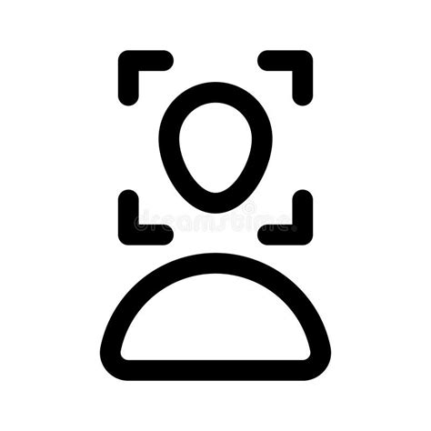 Download This Amazing Icon Of Face Detection In Modern Style Stock Vector Illustration Of